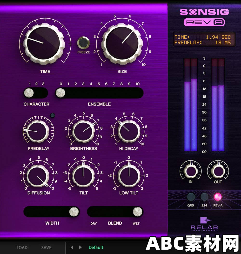 专业人声混响ReLab Sonsig Rev-A v1.0.1 WIN|ABC素材资源网