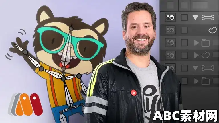 Domestika Character Rigging and Animation with Moho|ABC素材资源网