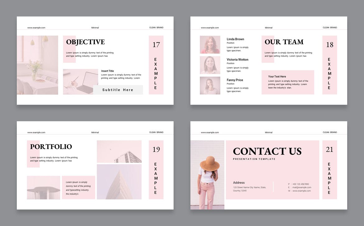 品牌建议谷歌幻灯片演示模板 Brand Proposal Google Slides Presentation Template|ABC素材资源网