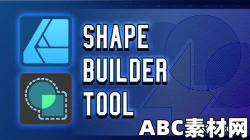 Affinity Designer 2 Shape Builder Tool Vector Symbols|ABC素材资源网