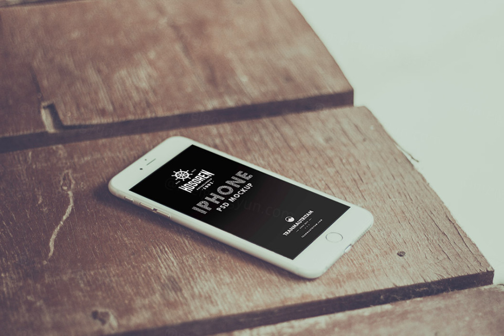 iPhone6实体模型PSD贴图模板10 Photorealistic iPhone 6 PSD Mockups|ABC素材资源网