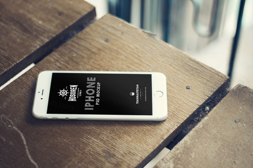 iPhone6实体模型PSD贴图模板10 Photorealistic iPhone 6 PSD Mockups|ABC素材资源网
