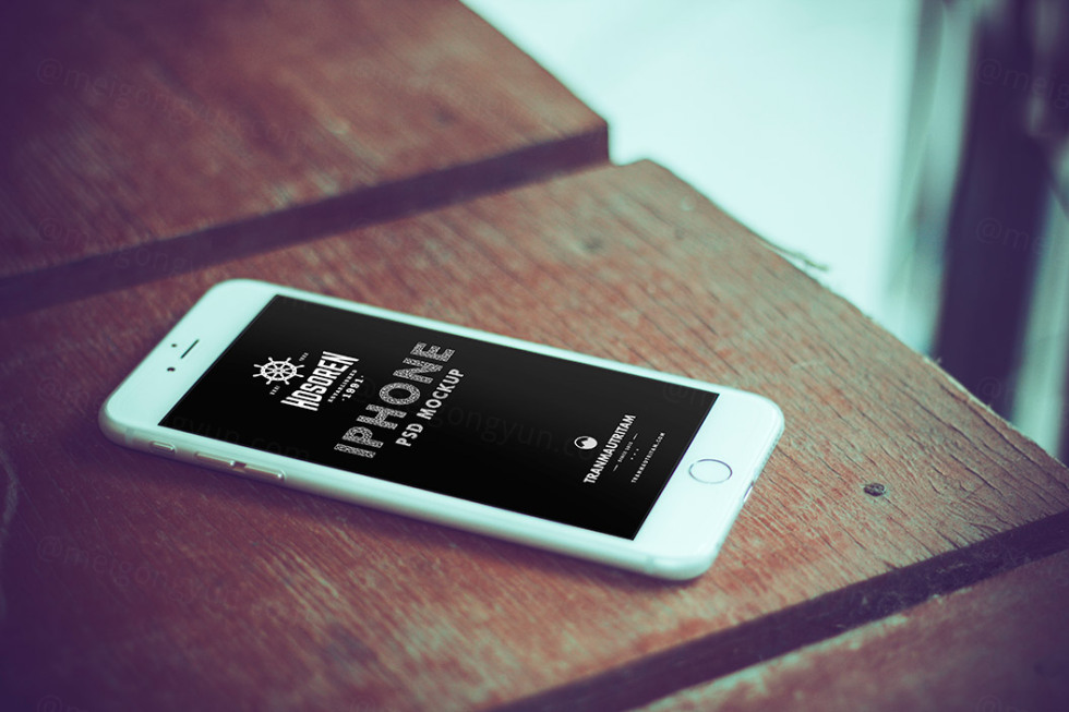 iPhone6实体模型PSD贴图模板10 Photorealistic iPhone 6 PSD Mockups|ABC素材资源网