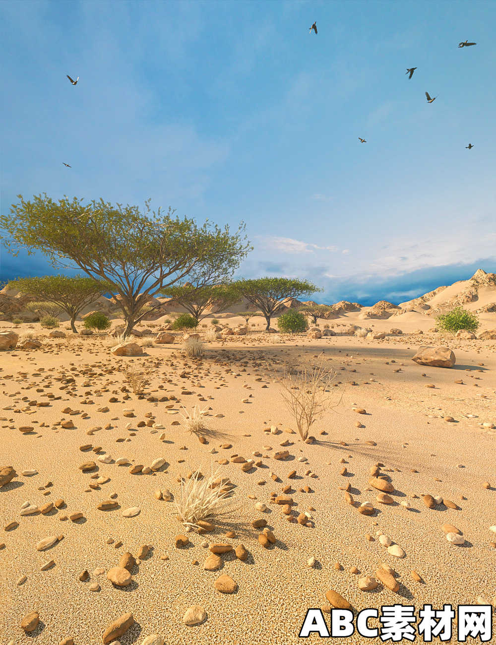 怪物漫游星球环境效果集合Daz+ Monster Environment Bundle|ABC素材资源网