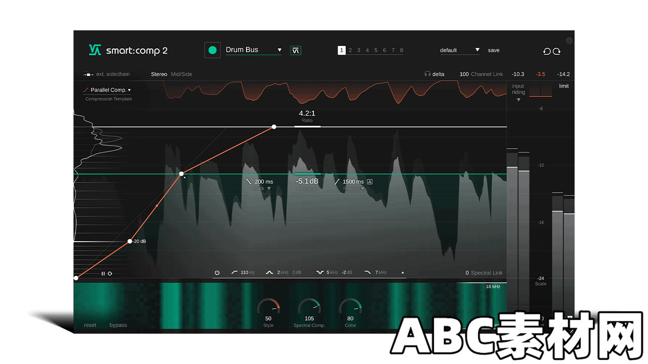 动态塑形器Sonible smartcomp 2 v1.0.3 WIN|ABC素材资源网