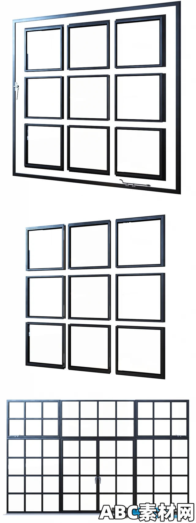 Steel Windows|ABC素材资源网