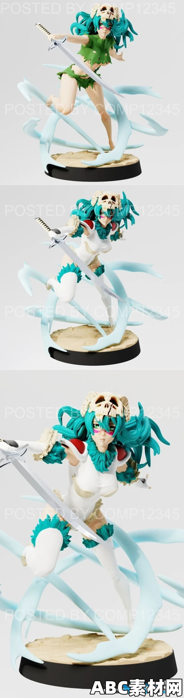 Messias3D Figure – Nelliel Tu – Printable|ABC素材资源网