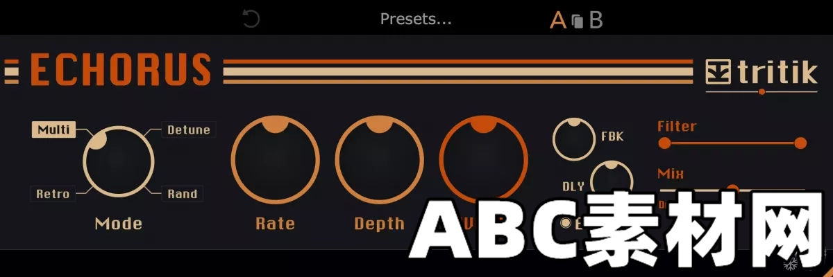 Tritik Echorus v1.1.0 Incl Patched and Keygen WIN|ABC素材资源网