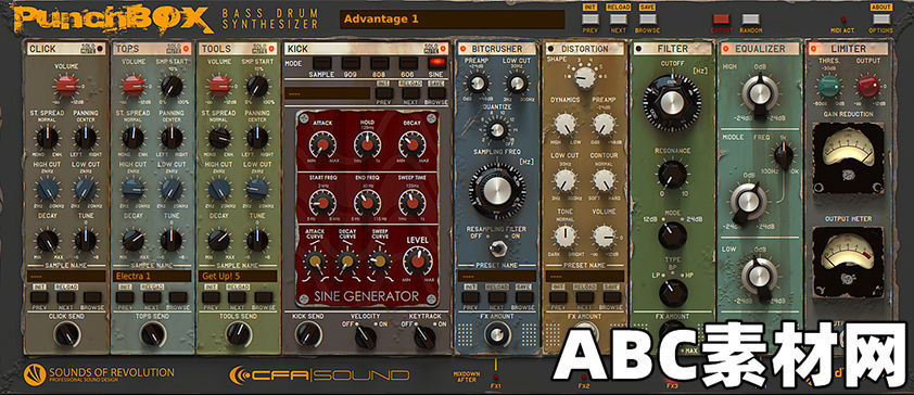 重低音鼓声合成器D16 Group PunchBox v1.0.6 [WiN, MacOSX]|ABC素材资源网