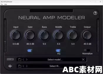 Steven Atkinson Neural Amp Modeler (NAM) v0.7.5 aax plugin WIN|ABC素材资源网