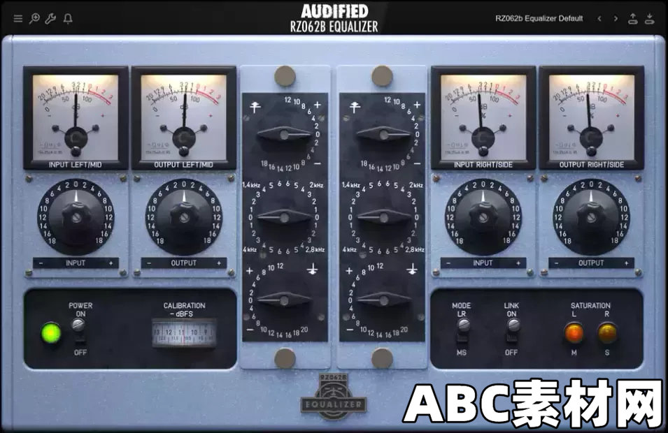复古RZ062均衡器Audified RZ062 Equalizer v2.1.3 WiN|ABC素材资源网