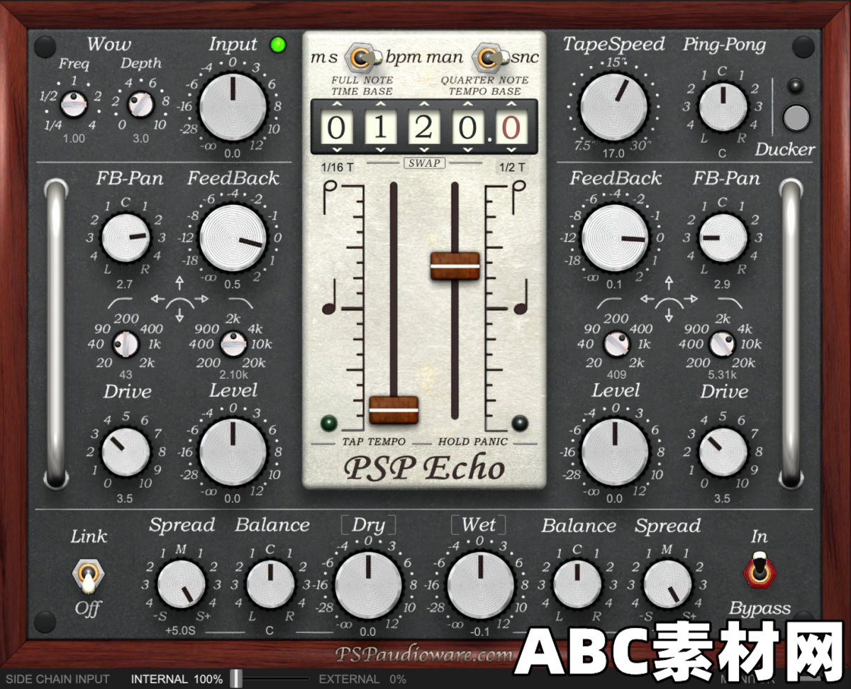 PSPaudioware PSP Echo v1.5.2 WIN-R2R|ABC素材资源网