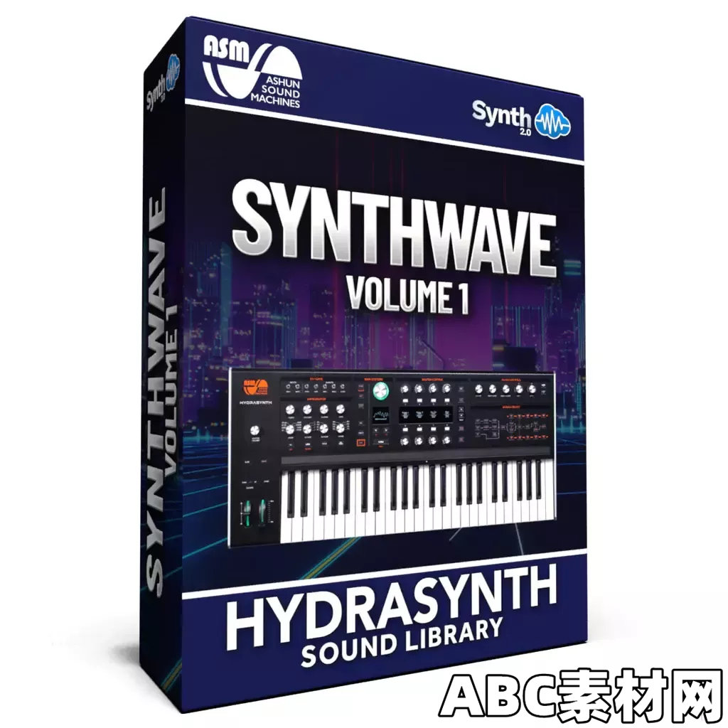 SynthCloud Synthwave Pack for Hydrasynth|ABC素材资源网