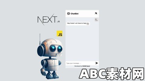 Chatbot Ui/Ux In Nextjs|ABC素材资源网