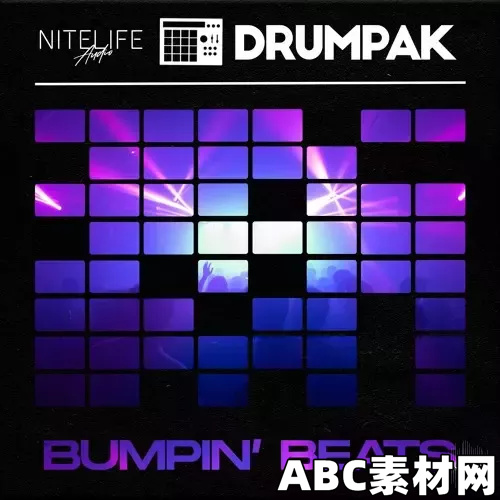 NITELIFE Audio Drumpack Bumpin’ Beats WAV|ABC素材资源网
