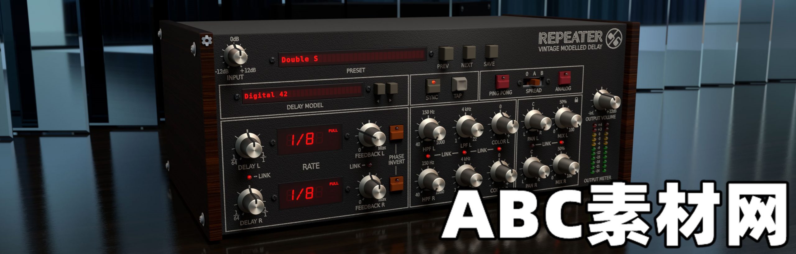 复古建模延迟插件D16 Group Repeater v1.2.2 WIN Incl Patched and Keygen-R2R|ABC素材资源网