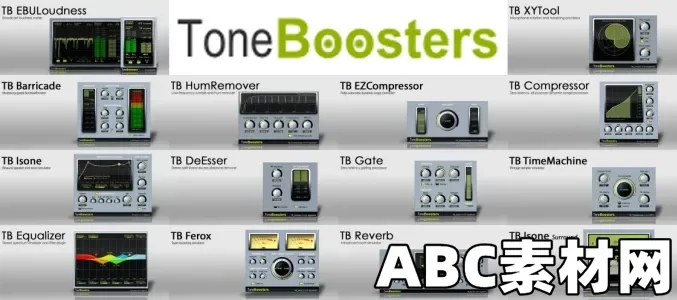 ToneBoosters Plugin Bundle v1.7.6 Incl Keygen (WiN and macOS)-R2R|ABC素材资源网