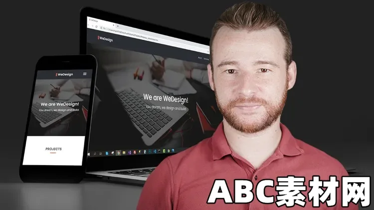 Complete Web Design: HTML, CSS, Javascript, jQuery, Vue, Git|ABC素材资源网