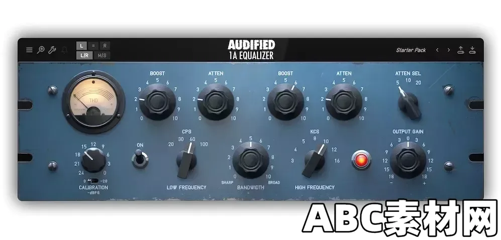 电子管均衡器Audified 1A Equalizer V1.0.2 WiN|ABC素材资源网