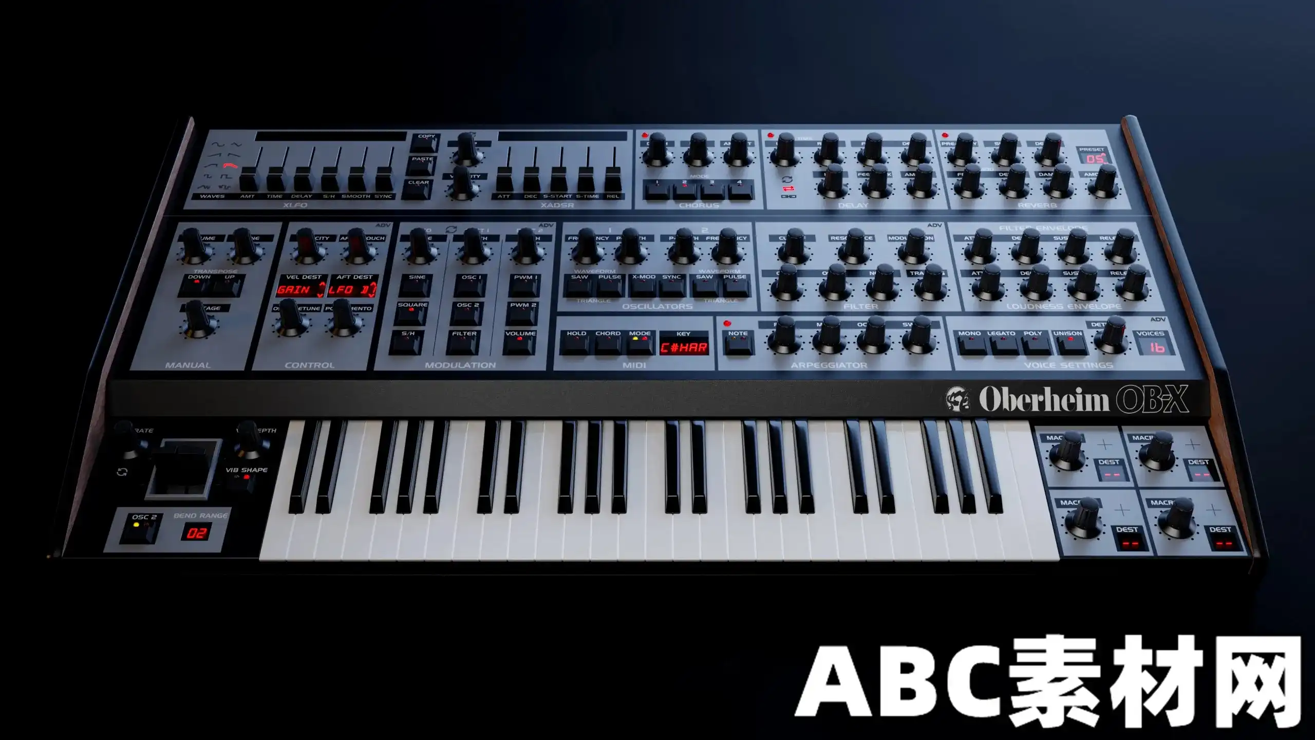 80年代复古合成器GForce Oberheim OB-X v1.0.0 Incl Keygen (WiN and macOS)-R2R ...