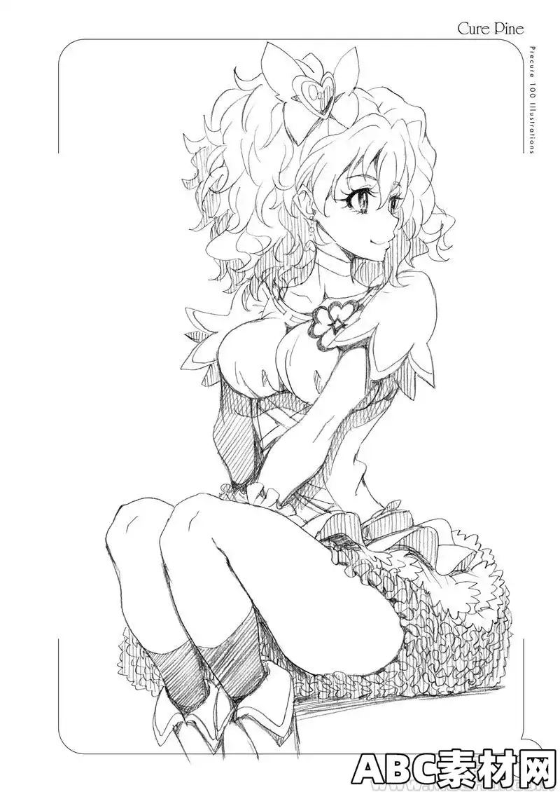 [画集][ゆ～のす通信 (ゆ～のす)]100CURE Vol.7 Cure Pine[103P]|ABC素材资源网