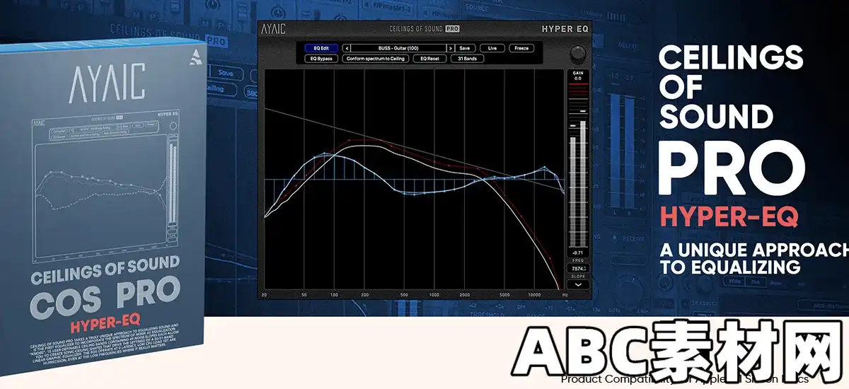 均衡器Ayaic Ceilings Of Sound PRO v0.6.5 WIN-R2R|ABC素材资源网