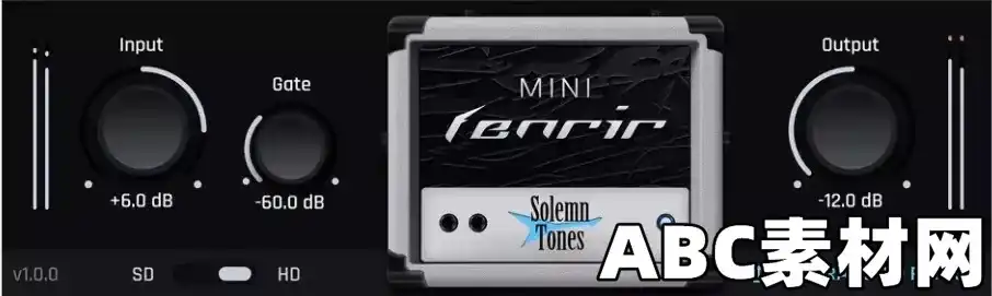 虚拟放大器Solemn Tones Mini Fenrir VST3 AU AAX WiN MAC|ABC素材资源网