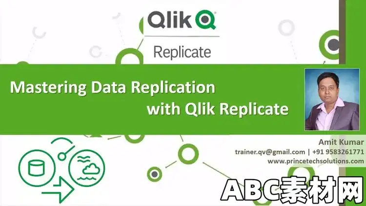 Mastering Data Replication with Qlik Replicate|ABC素材资源网