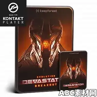 Keepforest Evolution: Devastator Breakout Pro KONTAKT|ABC素材资源网
