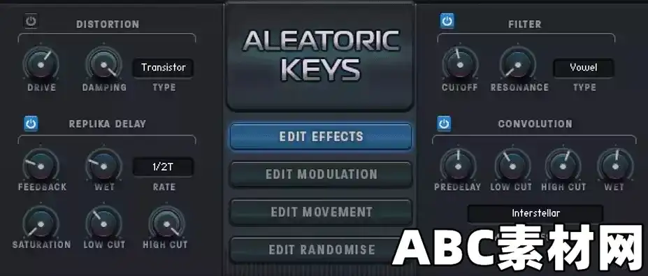 Ergo Kukke Aleatoric Keys KONTAKT|ABC素材资源网