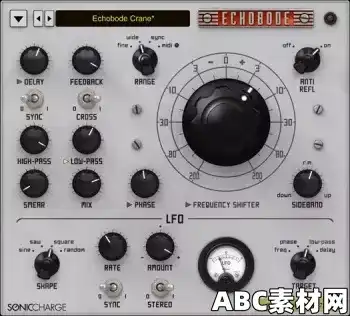 回声延迟效果器插件 Sonic Charge Echobode v1.2.0 WIN-R2R|ABC素材资源网