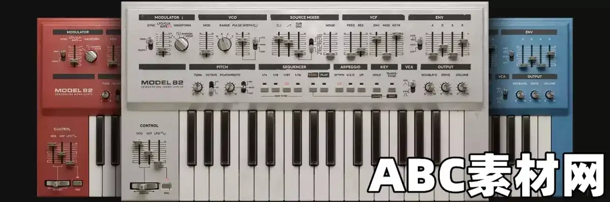 复古单声道合成器Softube Model 82 Sequencing Mono Synth v2.5.67 WIN Incl Patched ...