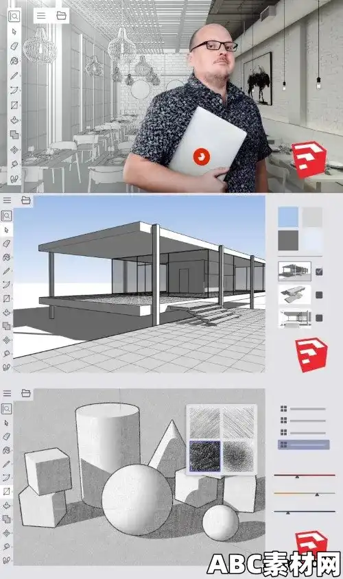 Introduction to SketchUp|ABC素材资源网