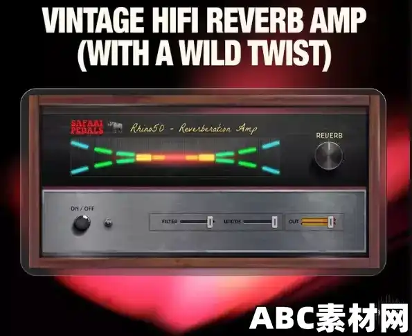 混响放大器Safari Pedals Rhino Reverb v1.2.2 Regged WIN|ABC素材资源网