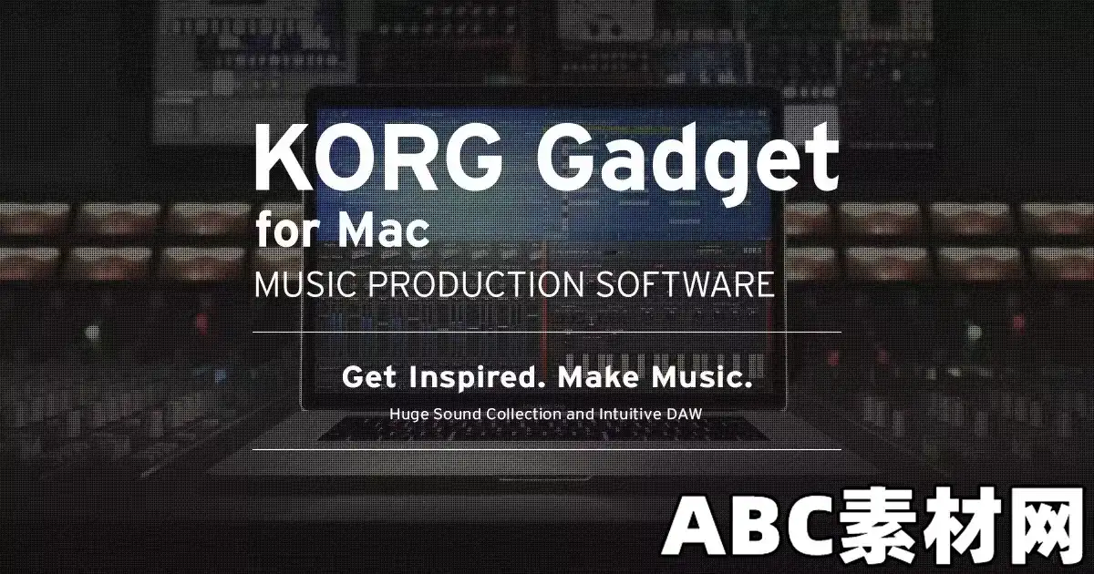KORG Gadget 3 Plugins v3.0.26 WIN Incl Keygen-RET|ABC素材资源网