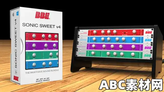 甜美人声饱和效果器套装BBE Sound Sonic Sweet v4.7.1 WIN macOS|ABC素材资源网