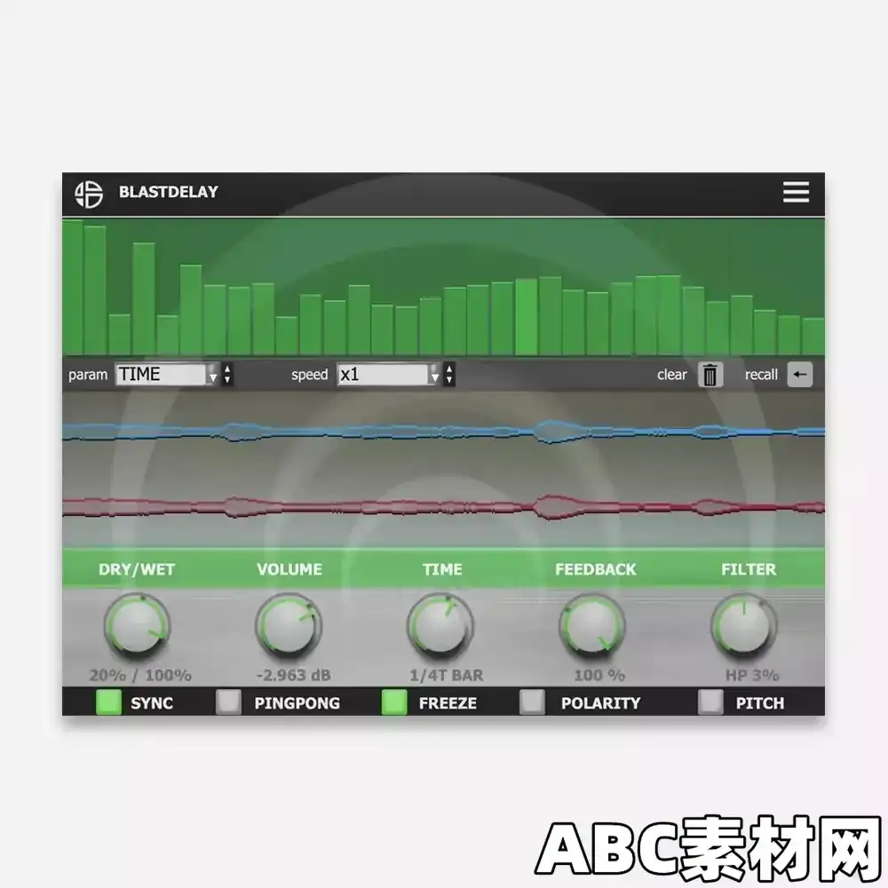 Audio Blast Blast Delay 3 v1.3.0 Incl Keygen [WiN macOS]-R2R|ABC素材资源网