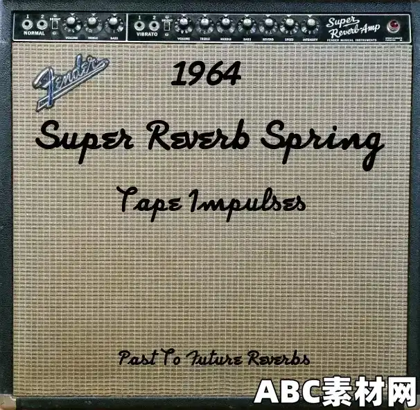 PastToFutureReverbs Fender 1964 Super Reverb Spring! Impulse Responses ...