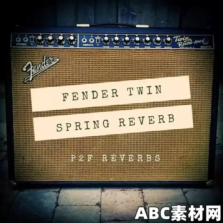 PastToFutureReverbs Fender 65 Twin Spring Reverb! Impulse Responses ...