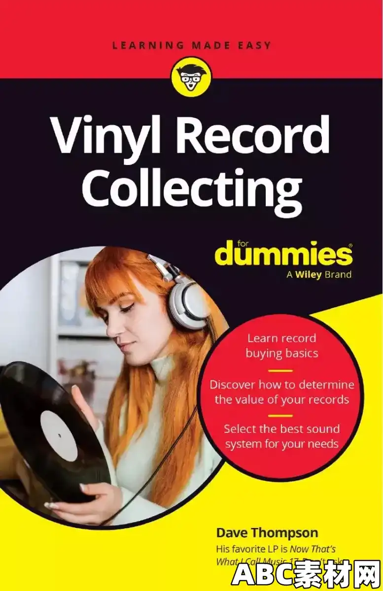 Vinyl Record Collecting For Dummies|ABC素材资源网