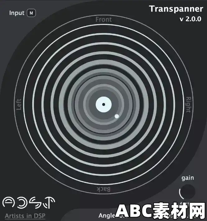 Artists in DSP Transpanner (3D Audio Panning) v2.0.0 VST3 AU WiN MAC ...