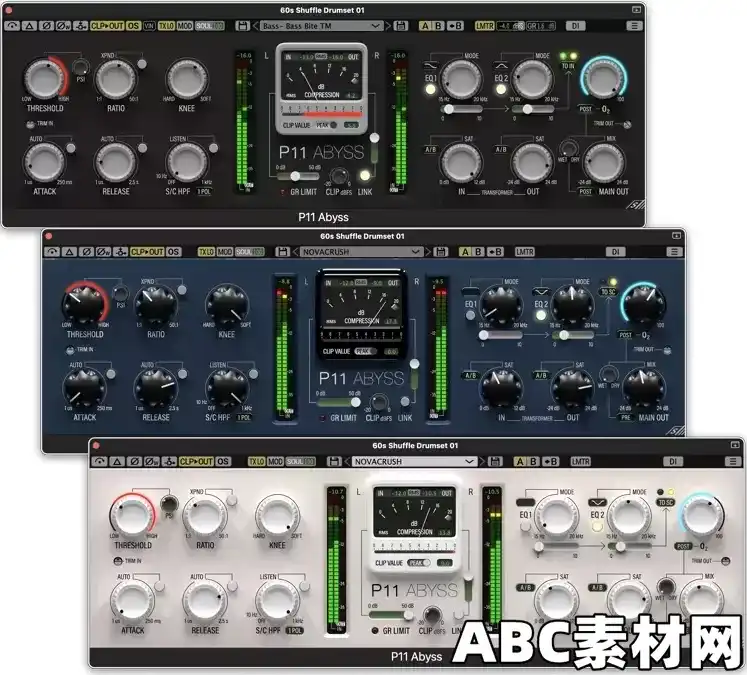 变色龙音频压缩器Pulsar Modular P11 Abyss v2.2.3 U2B Mac [MORiA]|ABC素材资源网