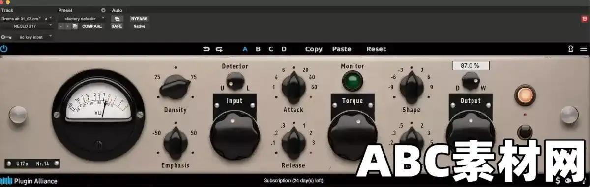 Plugin Alliance NEOLD U17 v1.2.0 Incl Patched and Keygen WIN-R2R|ABC素材资源网
