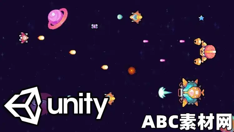 Create a Space Shoot ‘Em Up With Unity|ABC素材资源网