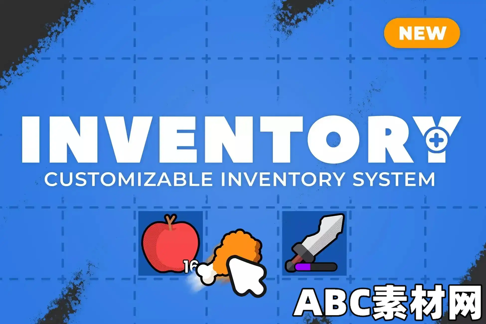 游戏工具Unity – Inventory Plus: Customizable Inventory System v1.1.1|ABC素材资源网