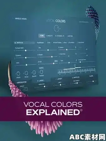 Groove3 Vocal Colors Explained TUTORiAL|ABC素材资源网