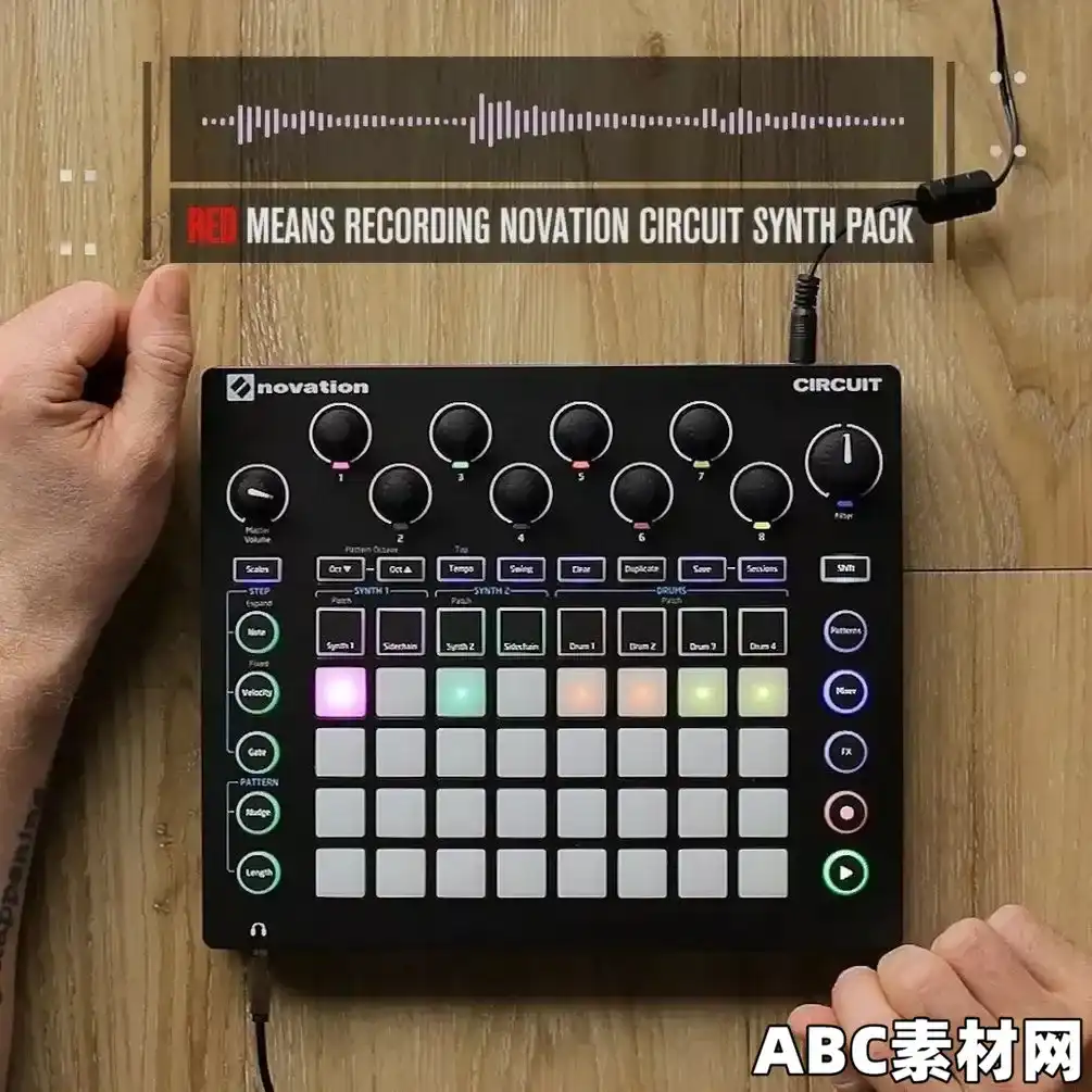 Red Means Recording RMR Novation Circuit Pack: Volume 1 (Circuit Tracks ...