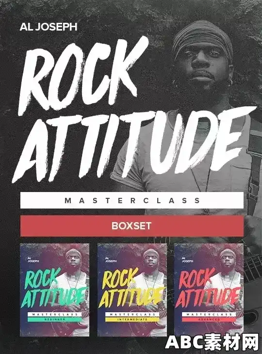 JTC Guitar Al Joseph Rock Attitude : Complete Box Set TUTORiAL|ABC素材资源网