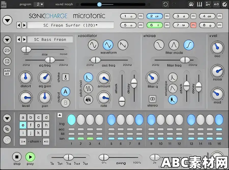 延迟效果器Sonic Charge Plugins U2B Mac OSX|ABC素材资源网