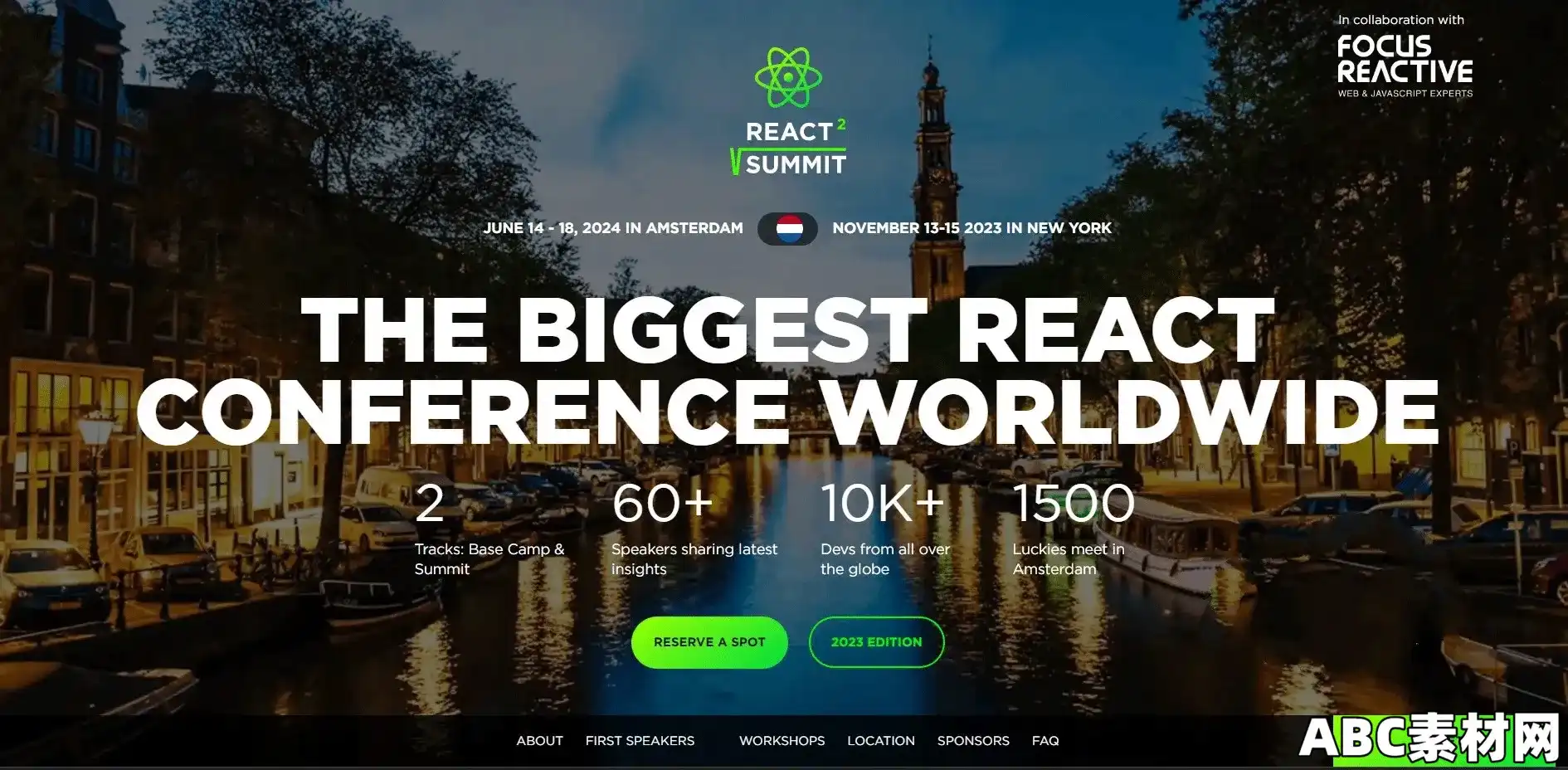 React Summit 2024 – Amsterdam|ABC素材资源网